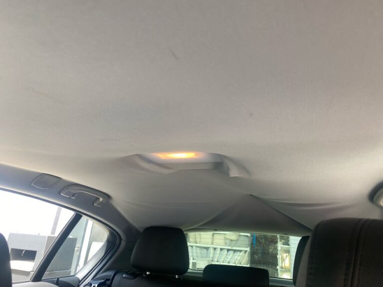 Sagging Roof Lining? How to Fix Your Car Roof Lining - driveuae.ae